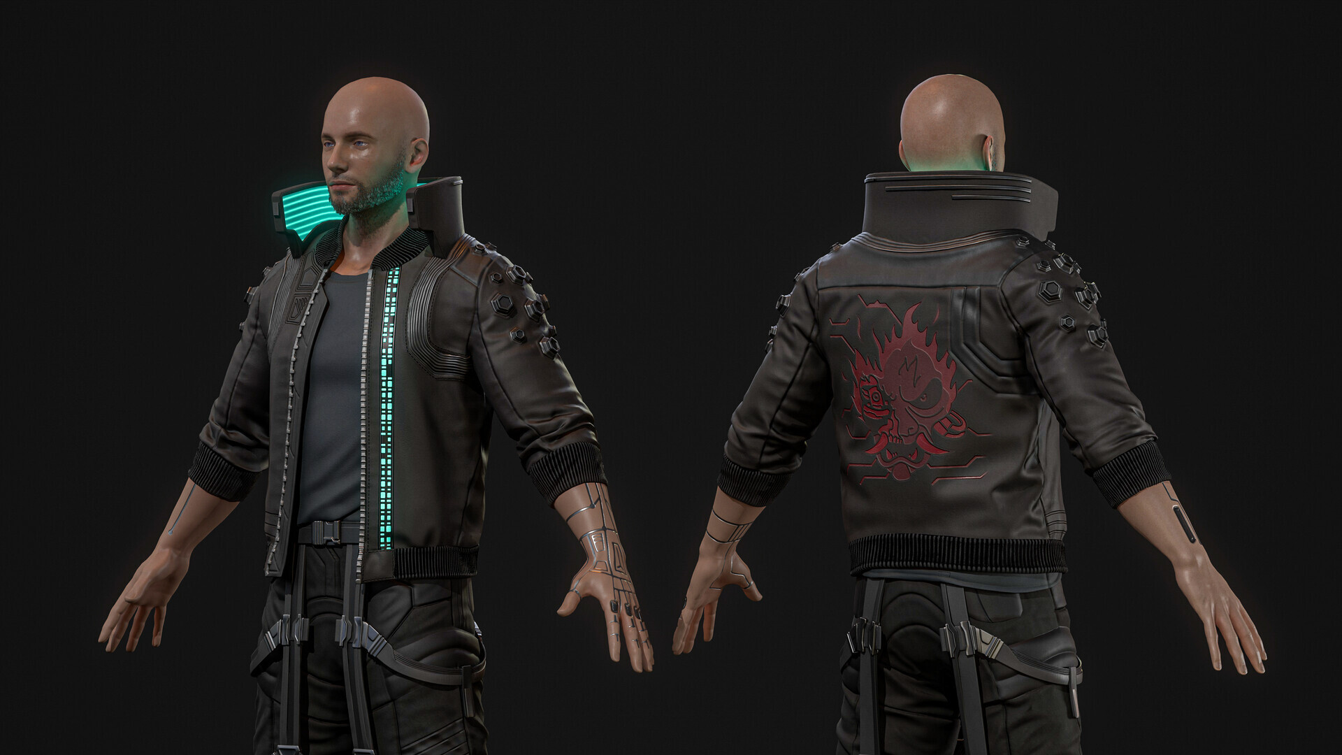 ArtStation - Cyberpunk character