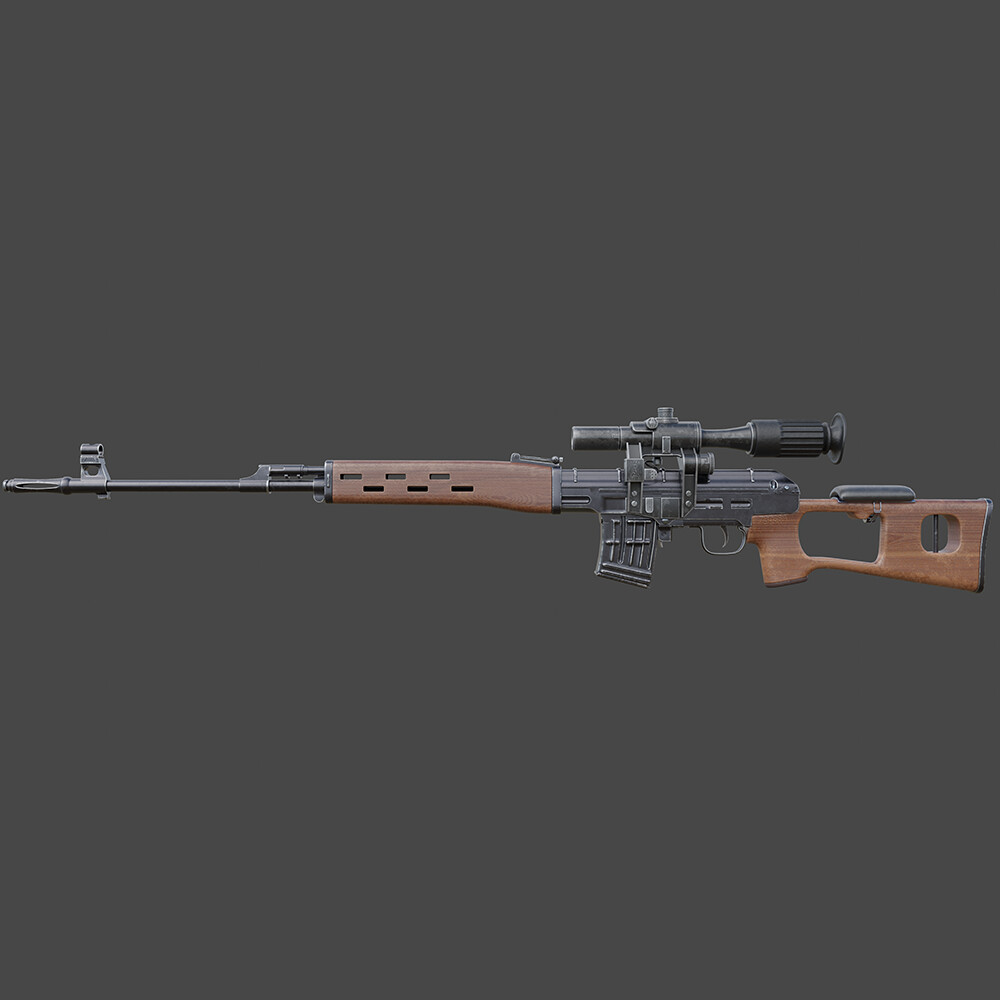 ArtStation - SVD (Dragunov)