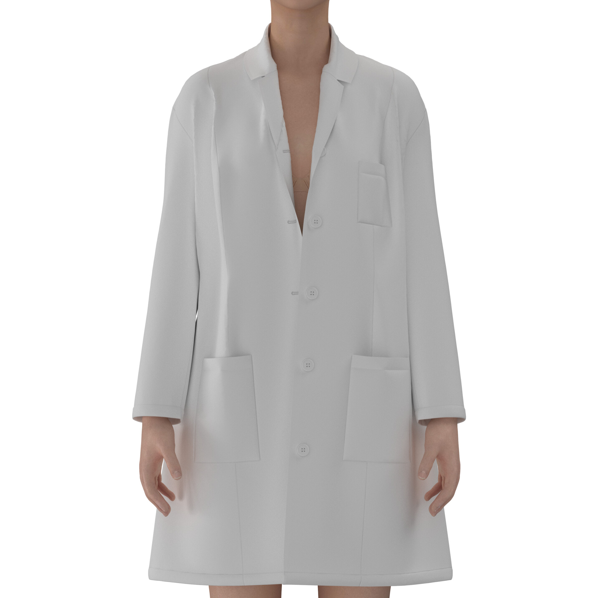 ArtStation - Female Doctor Apron