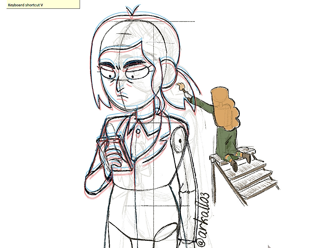 ArtStation - Reagan Ridley (from "Inside Job") Walking animation cycle