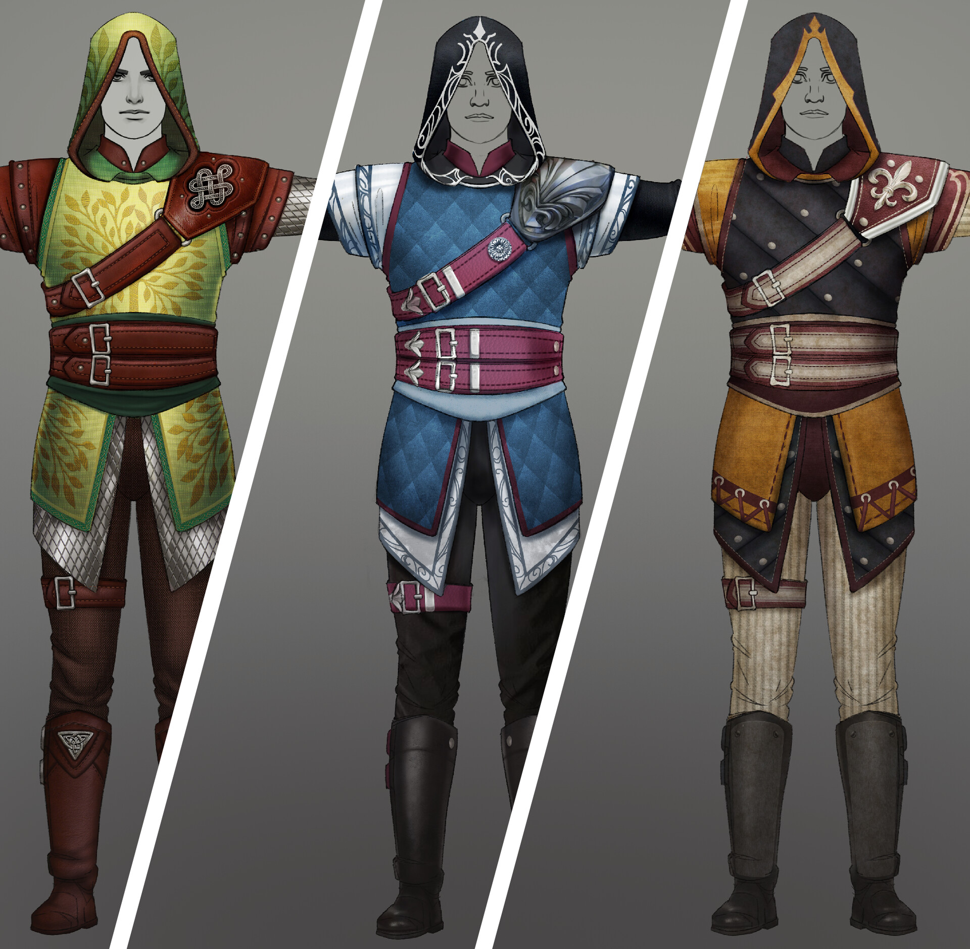 Angie Simpson - Midieval Ranger Concept Art