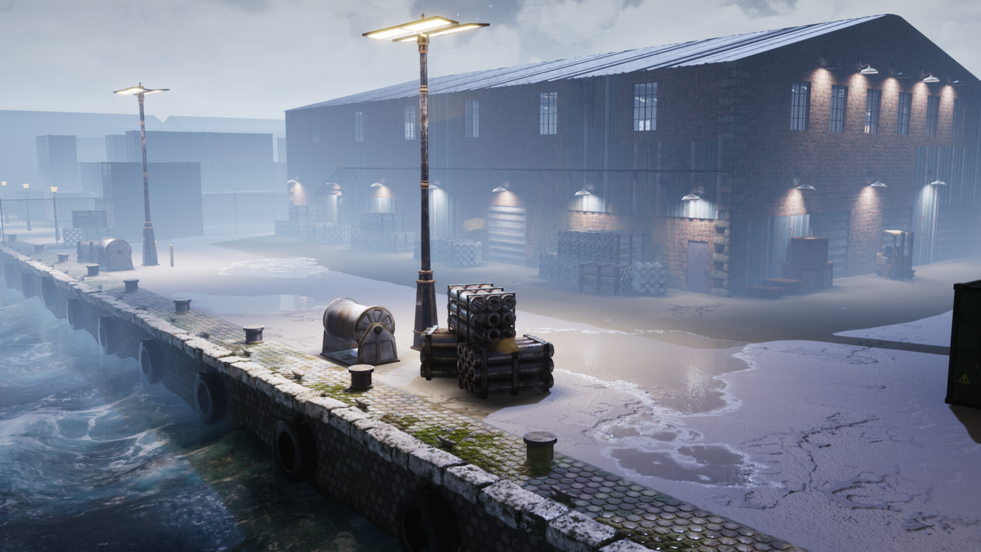 ArtStation - Port Warehouse - UE4