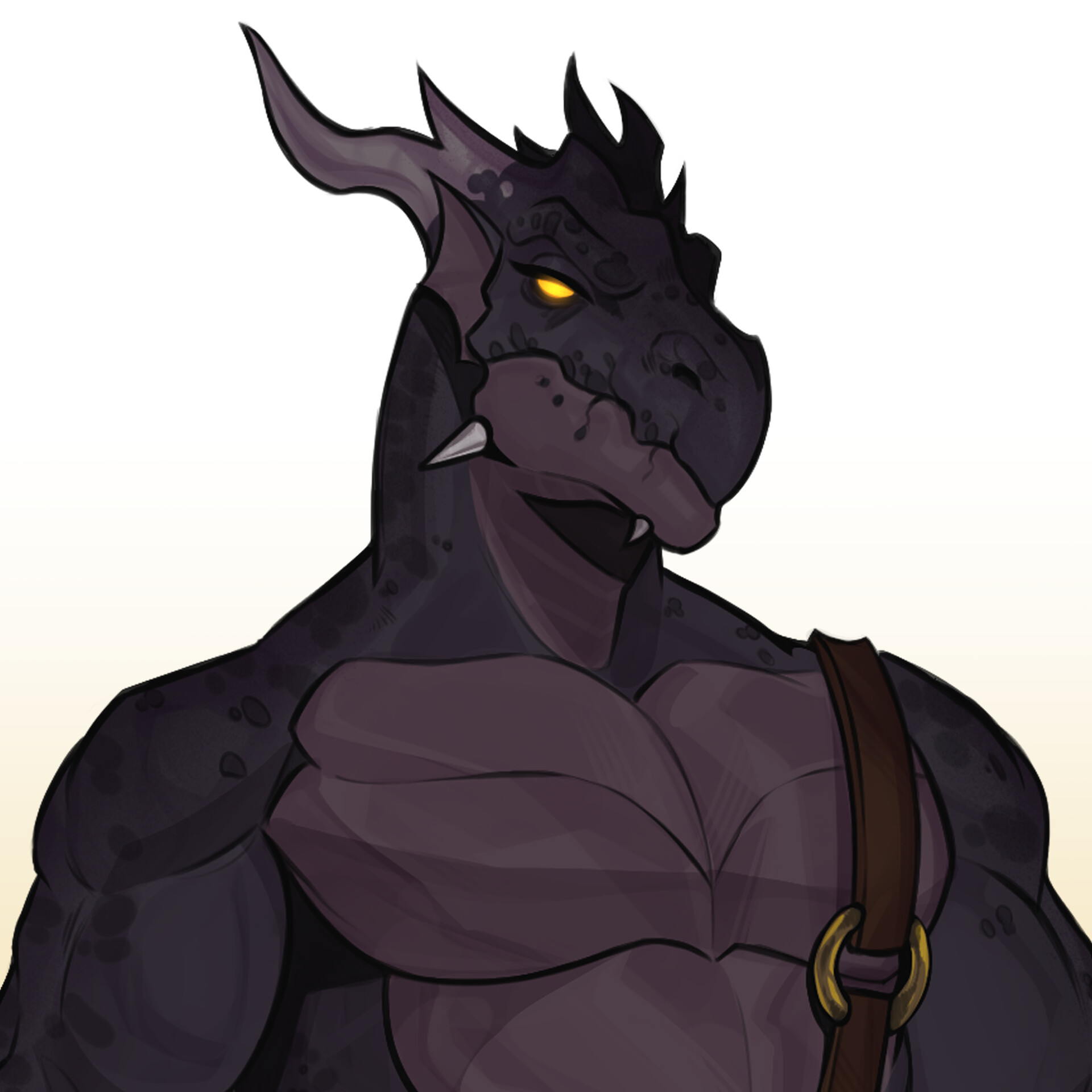 ArtStation - D&D Dragonborn OC commission