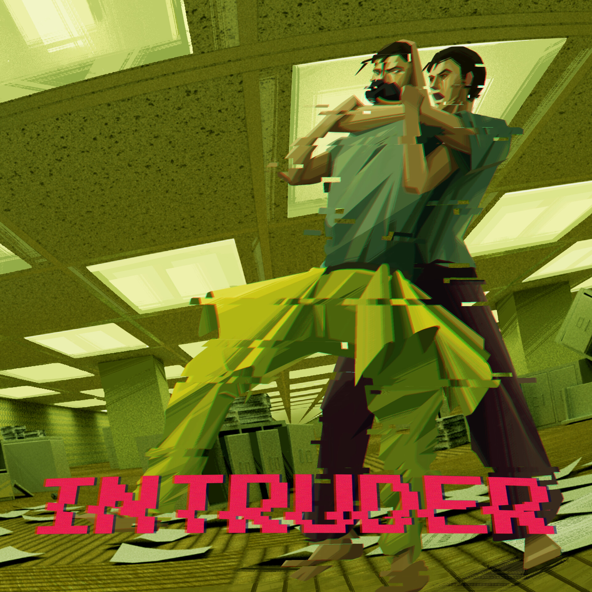 ArtStation - Intruder - narrative art book illustrations