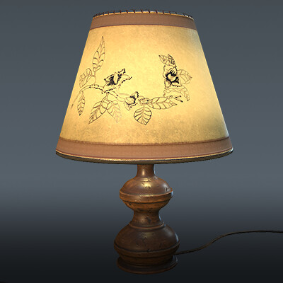 ArtStation - Realistic Lamp Reproduction
