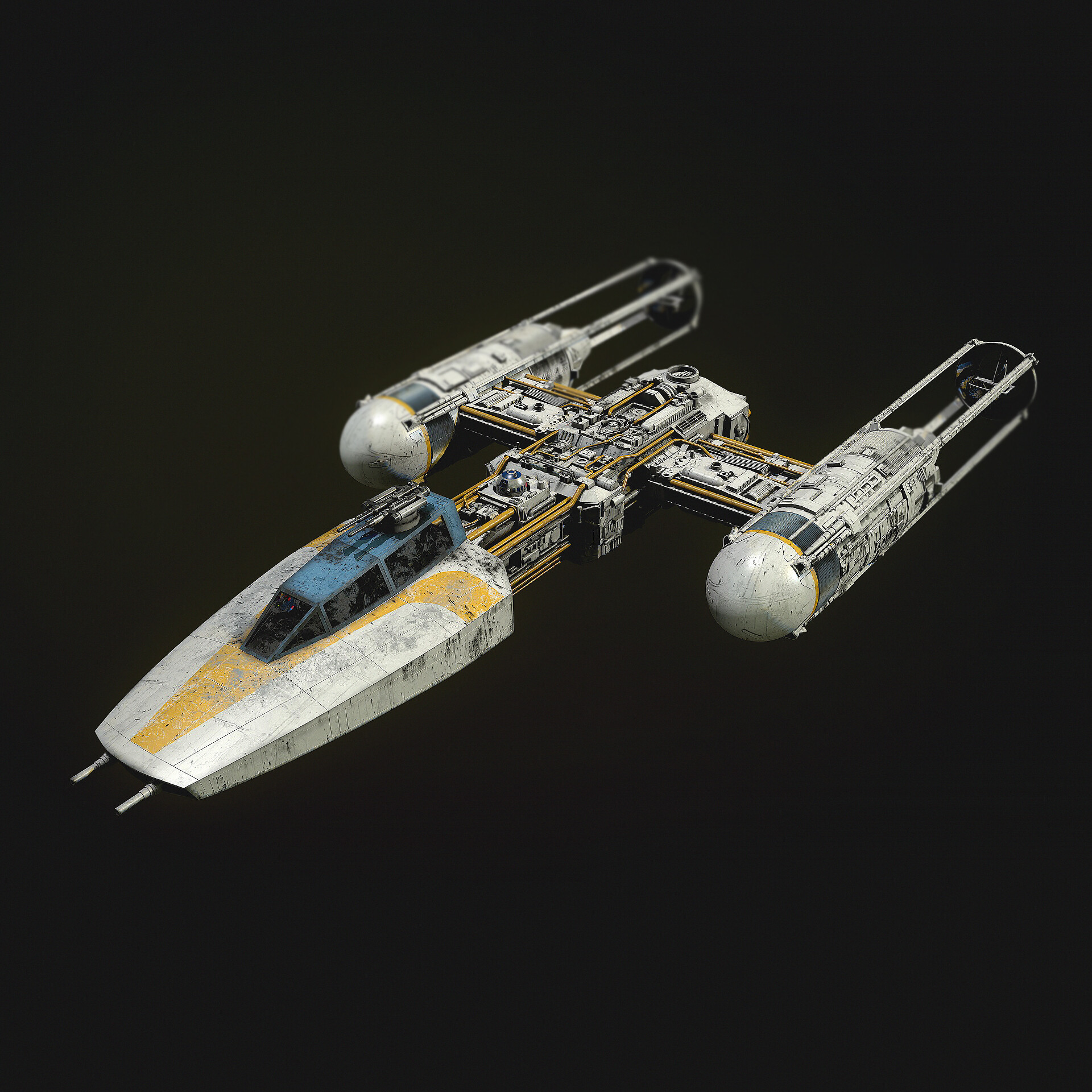 ArtStation - Y-wing Starfighter Star Wars