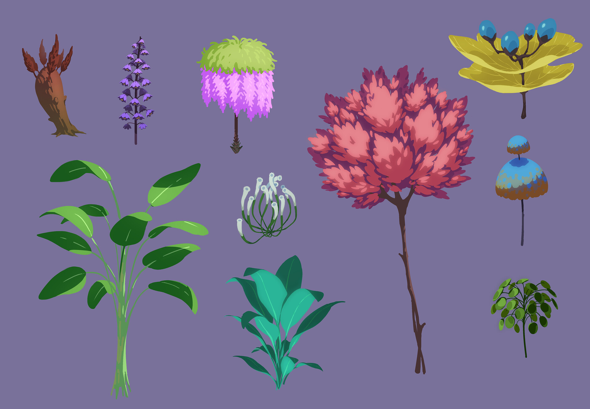 ArtStation - plants concepts