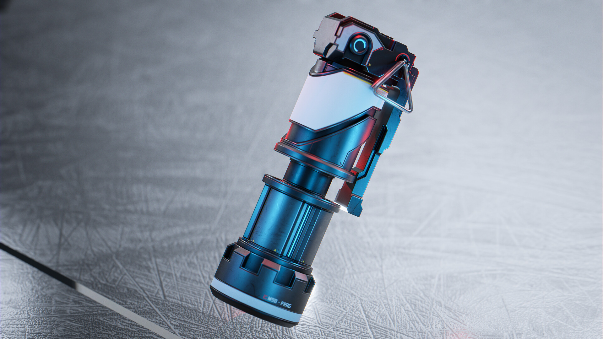 ArtStation - Sci-fi First aid kit and Grenade