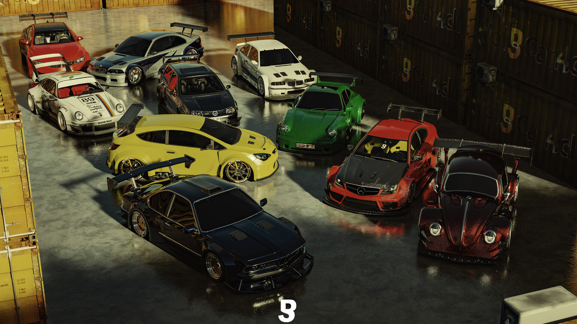 ArtStation - Car meeting