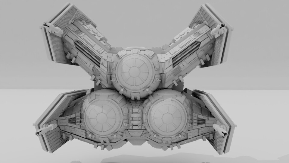 ArtStation - Starwars Tie fighter original concept