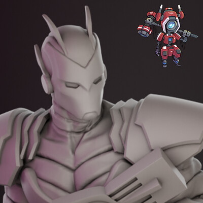 ArtStation - Orphan Maker IHI miniature