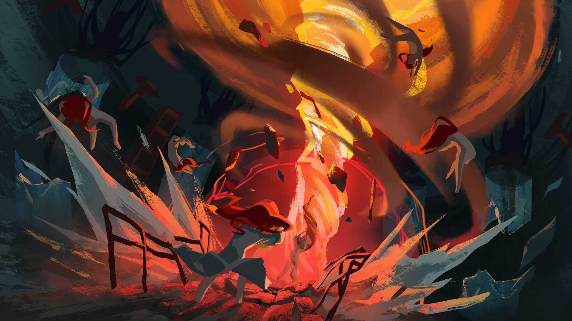 ArtStation - Alyssa story sequence