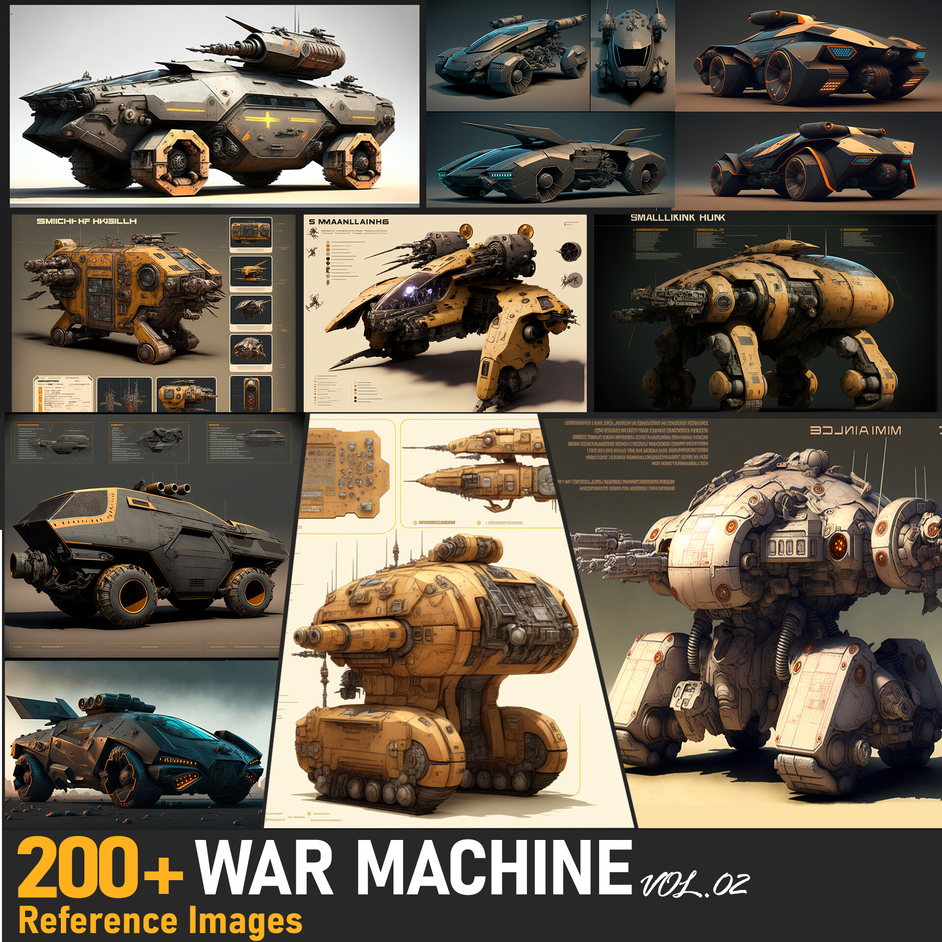 ArtStation - War Machin_VOL.1