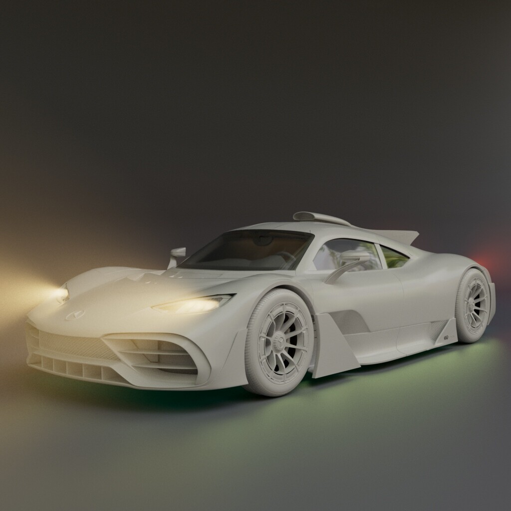 ArtStation - Mercedes_AMG Project One