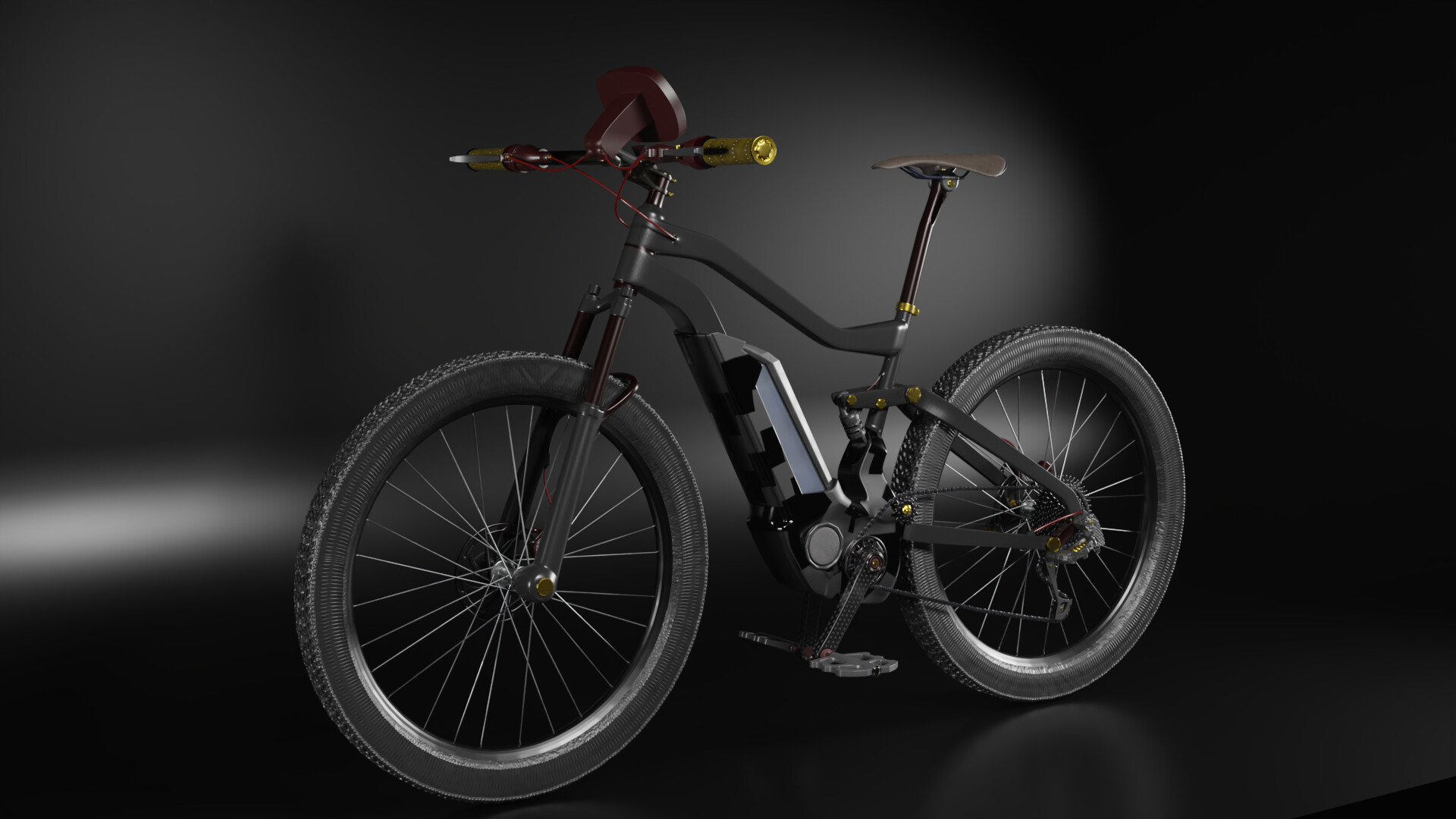 ArtStation - Modern bicycle