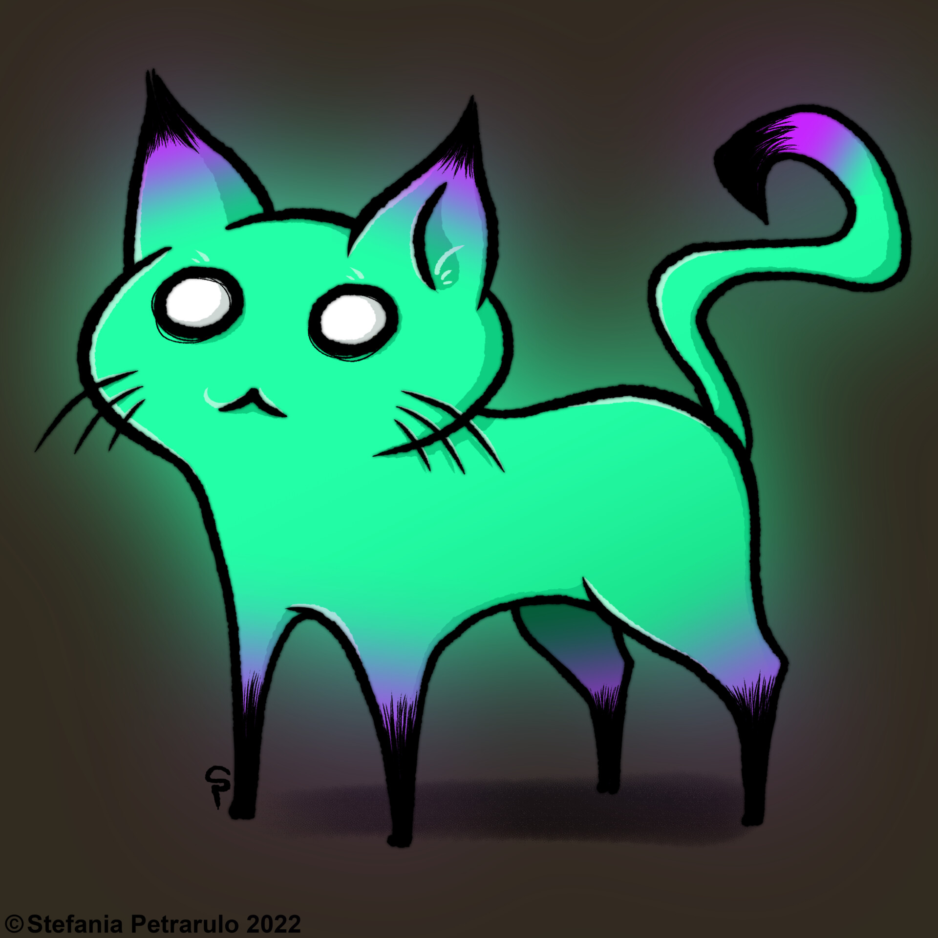 ArtStation - Spirit Cat
