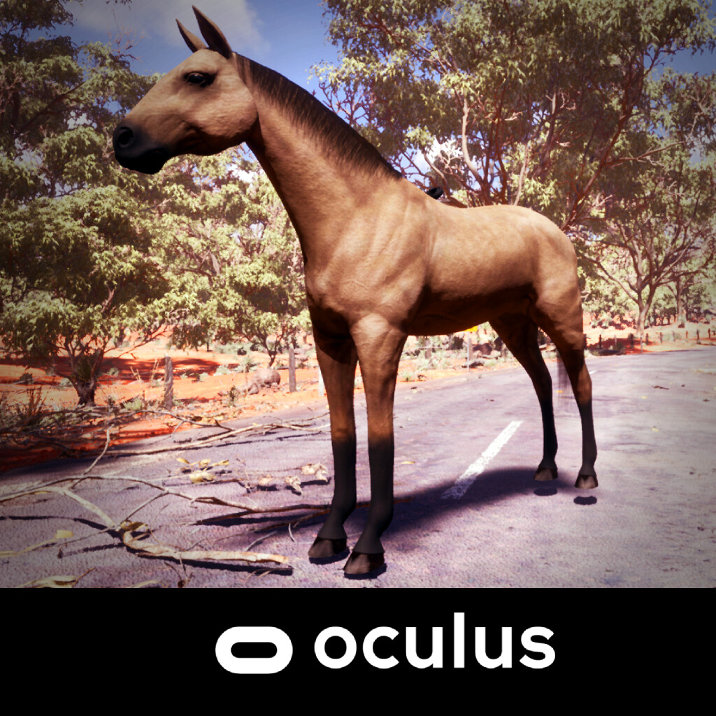 ArtStation - VR Horse-riding