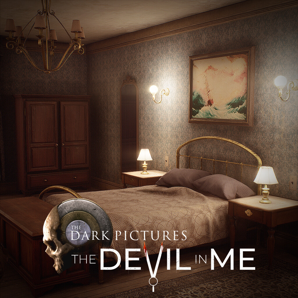 ArtStation - The Dark Pictures: The Devil in Me - Charlie's Bedroom