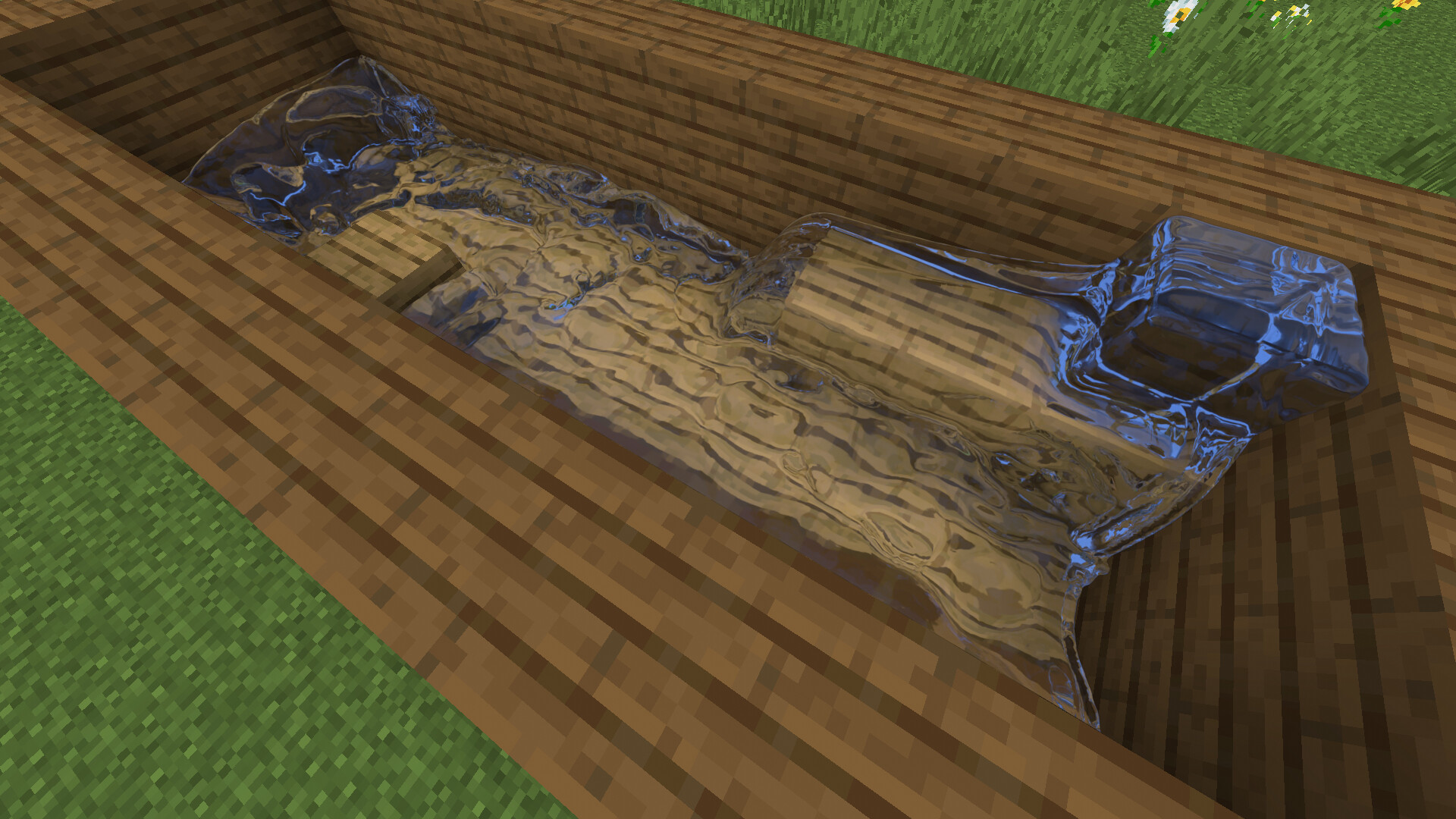 ArtStation - Minecraft realistic water simulation