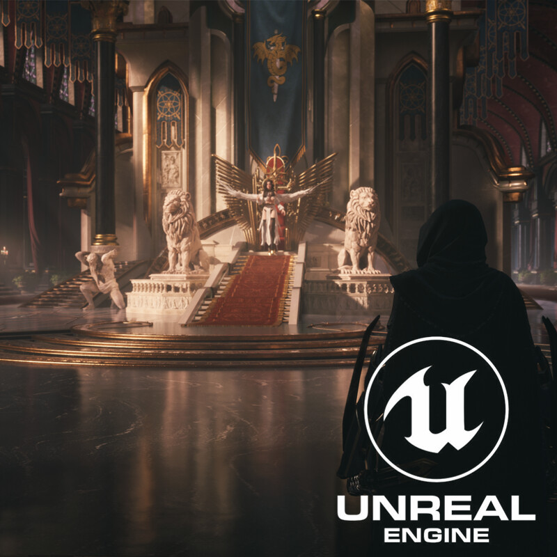 ArtStation - UE5 | Angel hunter | Dark