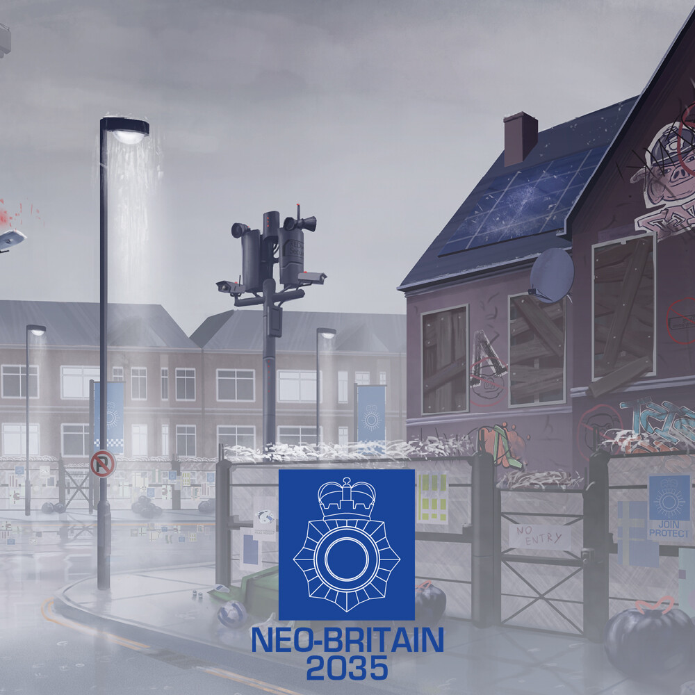 ArtStation - Neo-Britain Environment 2