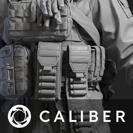 ArtStation - Caliber - TFB - High Poly