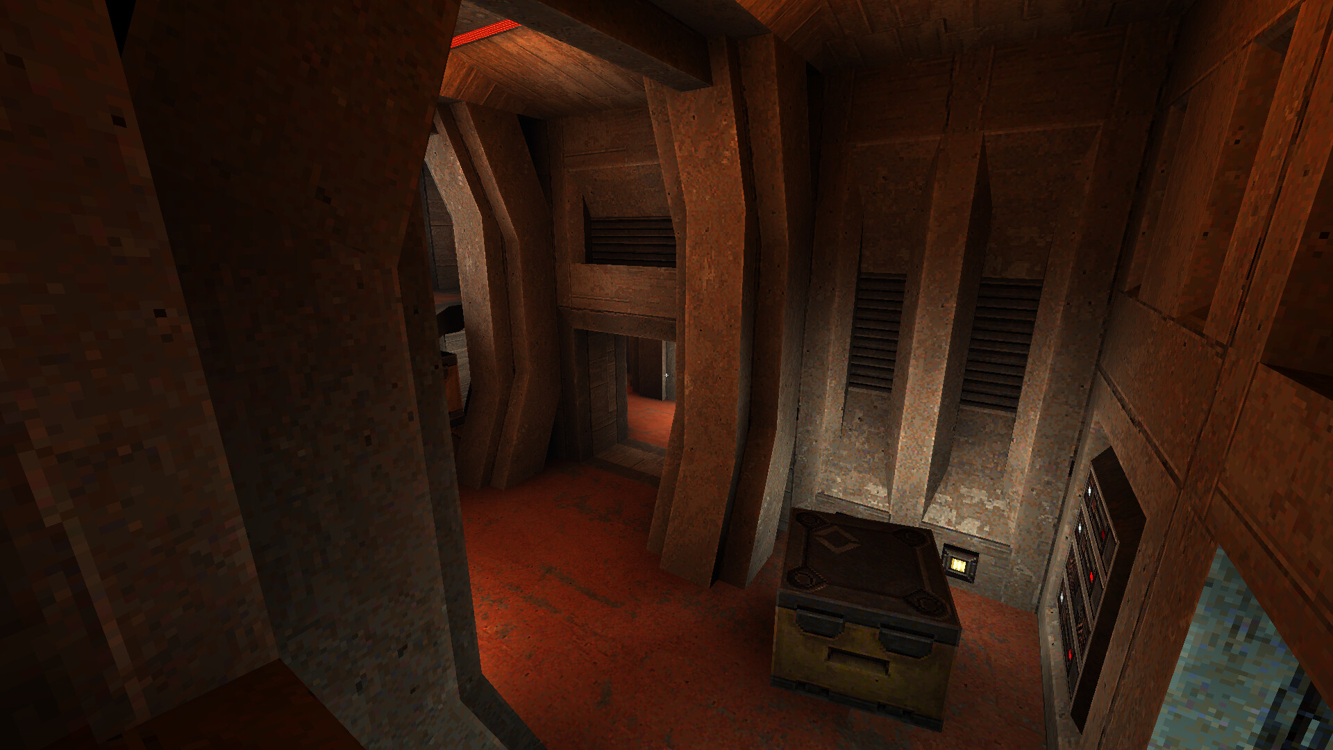 ArtStation - Modular lowpoly scifi base