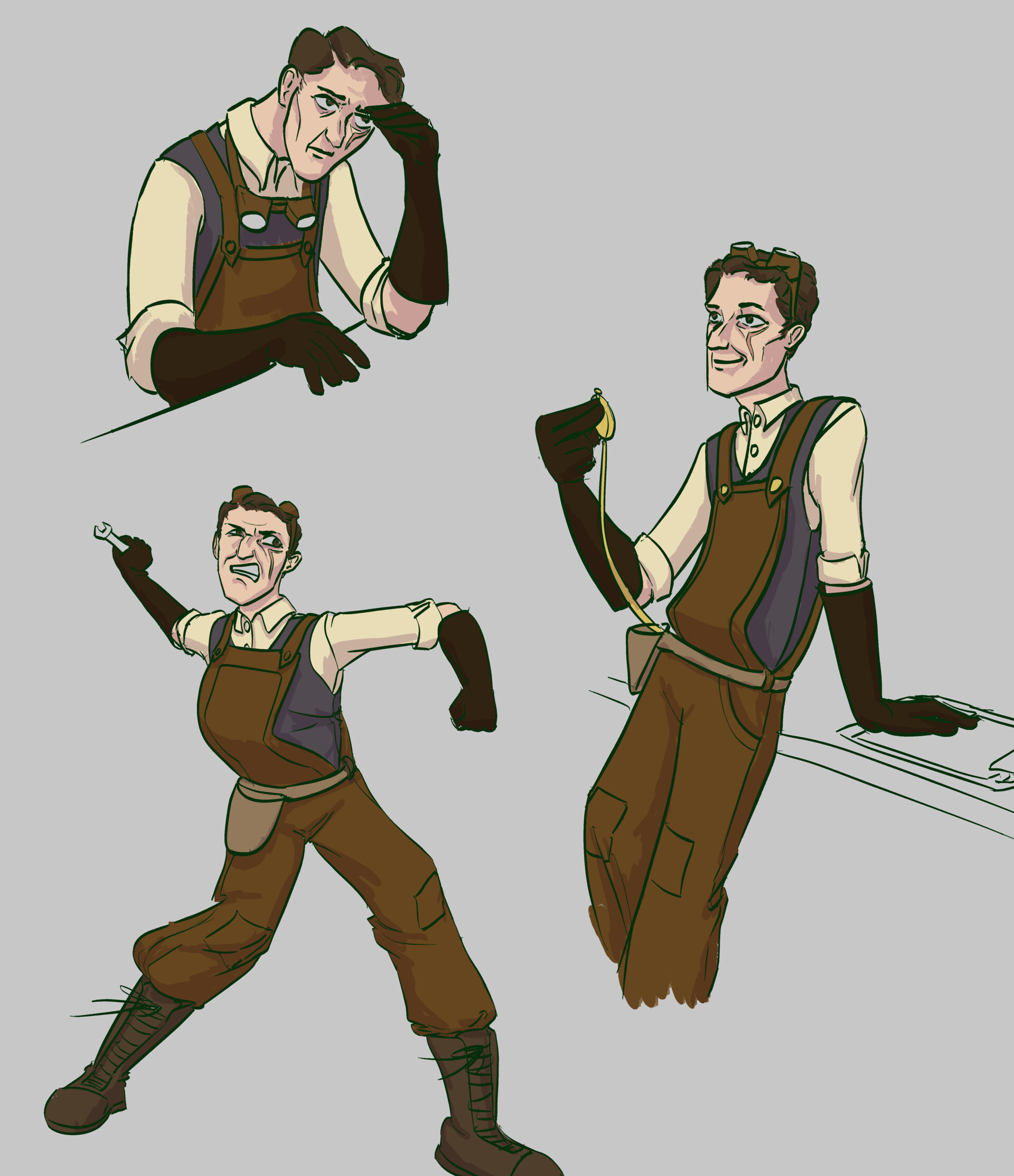 ArtStation - A Work In Progress (Inventor Concept art)