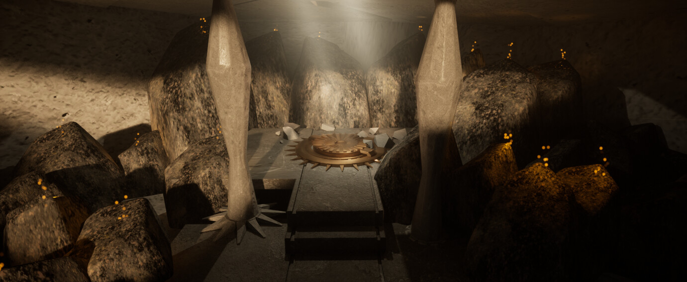 ArtStation - Cave Shrine