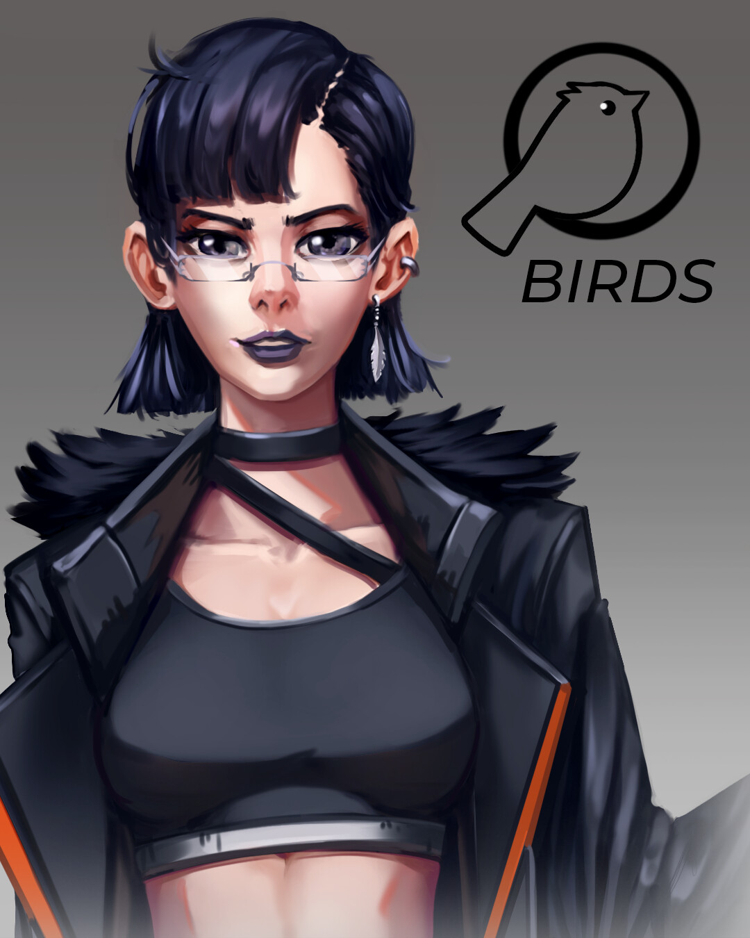 ArtStation - Birds - Crow