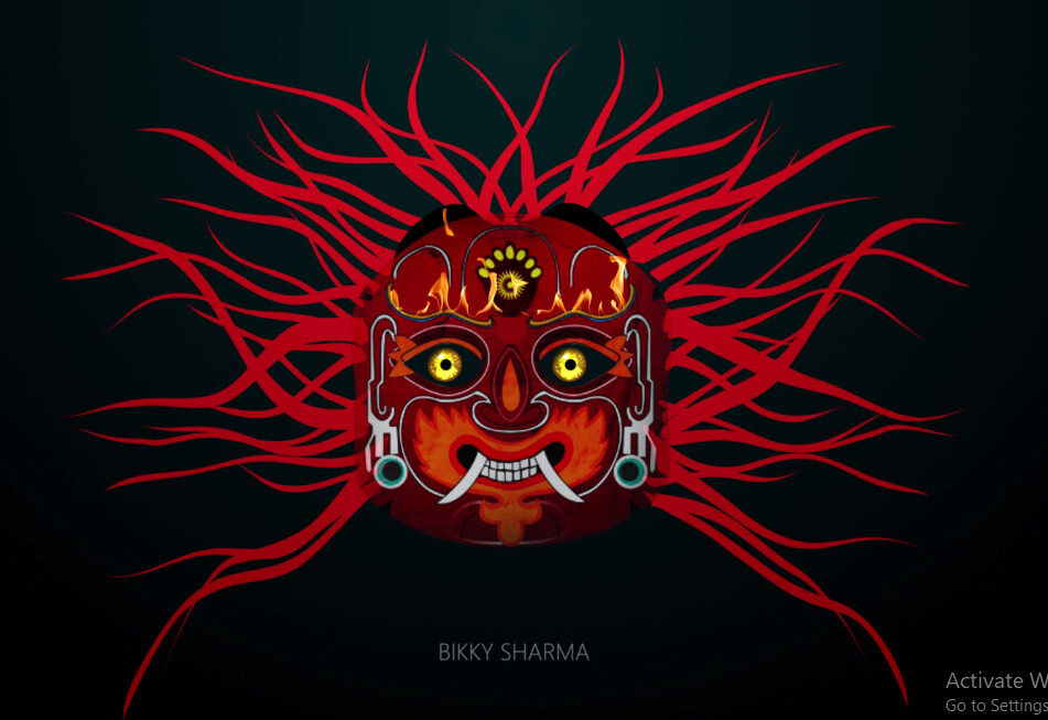 ArtStation - 'Lakhey' Demonic Deity in Motion