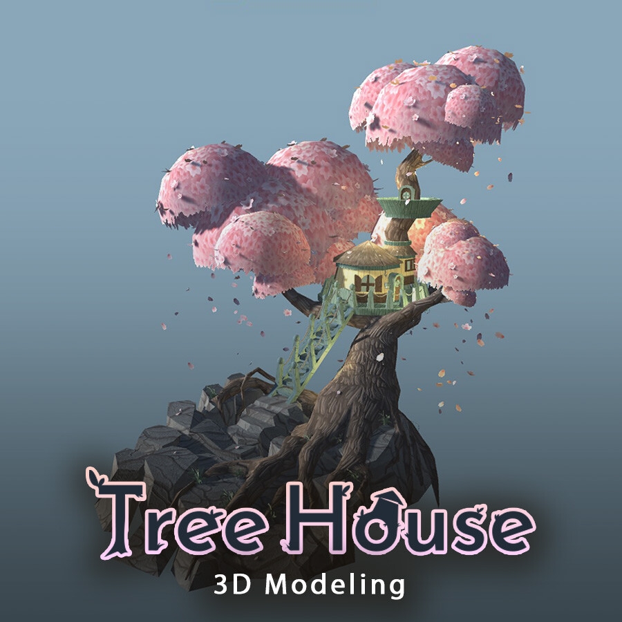 ArtStation - 3D Tree House