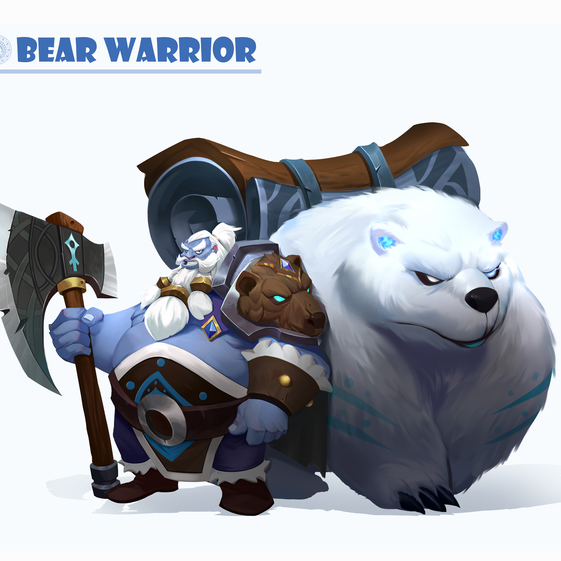 ArtStation - Bear Warrior