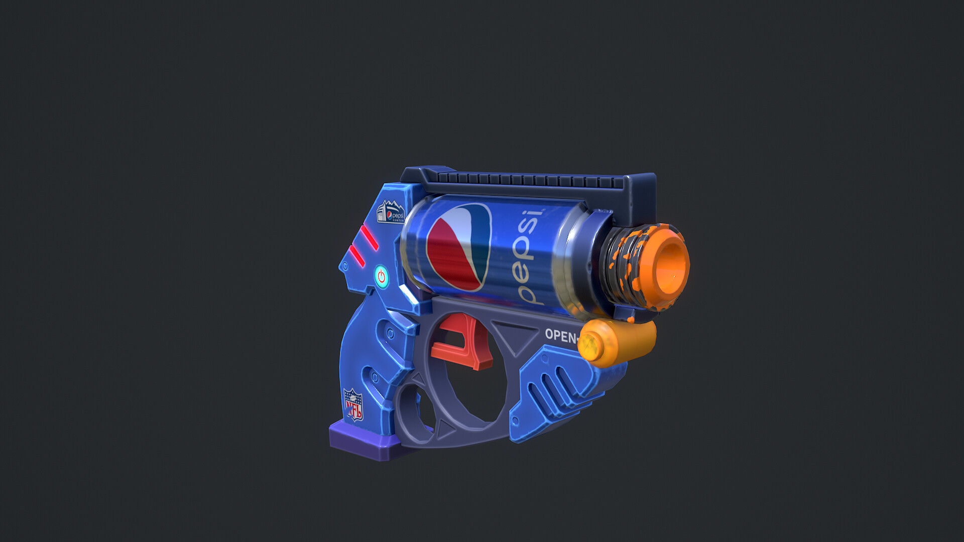 ArtStation - Stylized Pepsi Gun