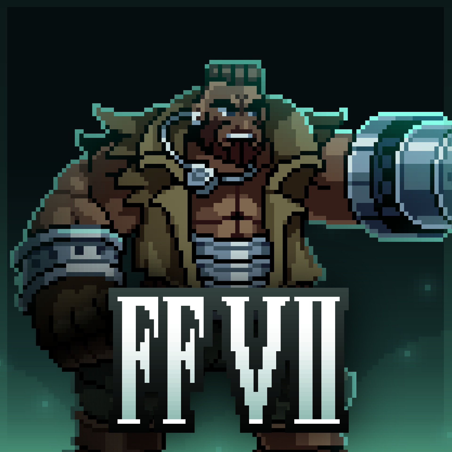ArtStation - Final fantasy 7 Fake screen - Pixel art