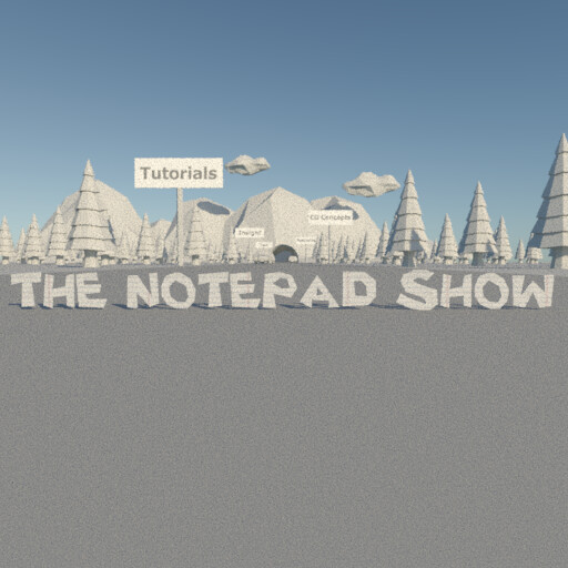 ArtStation - The Notepad Show Intro