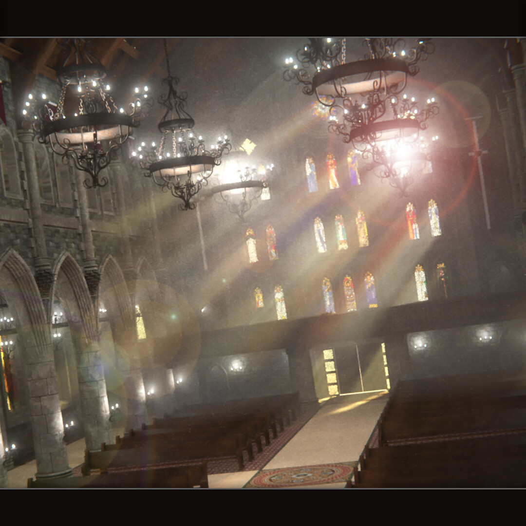 ArtStation - Old Church