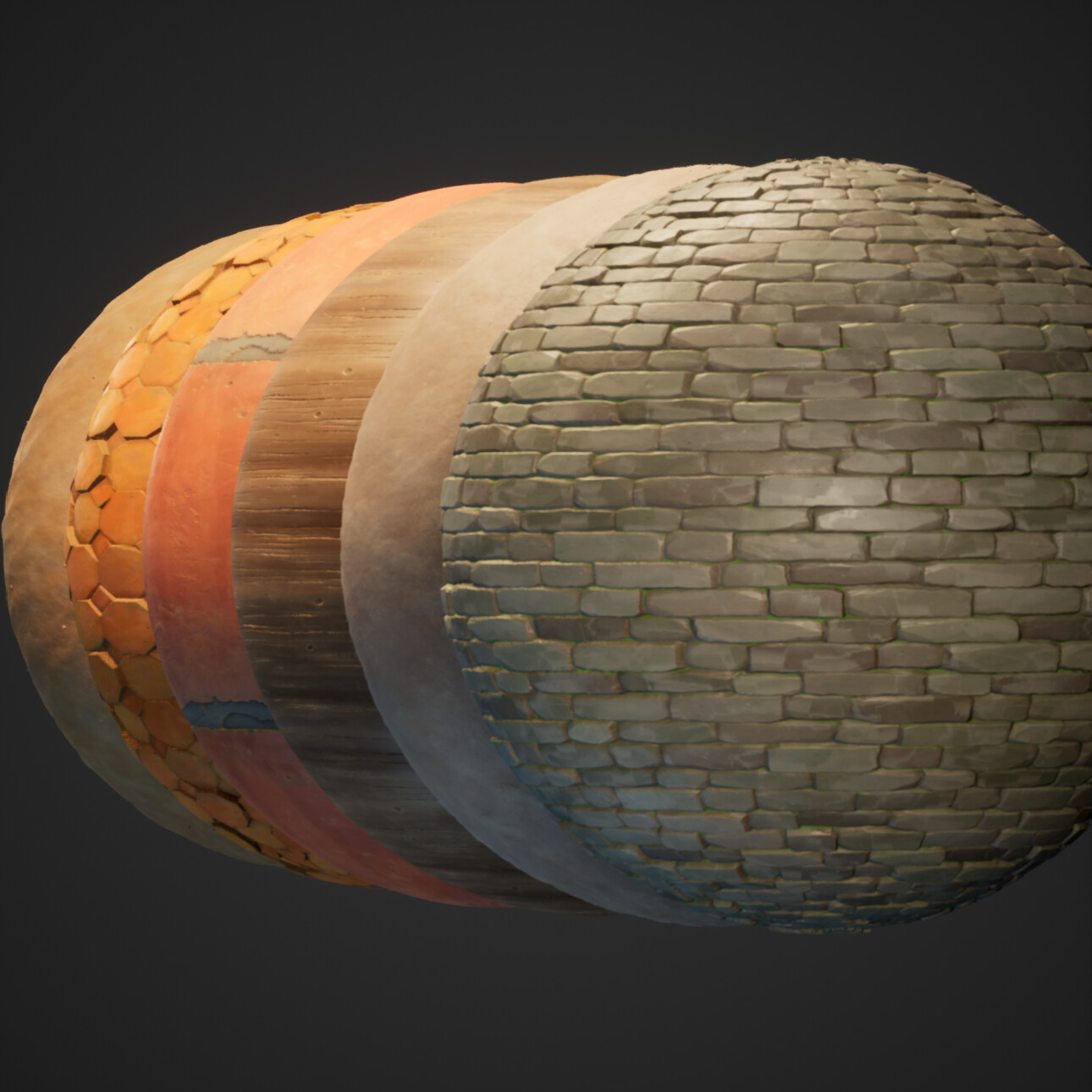 ArtStation - Substance Stylized Material practice