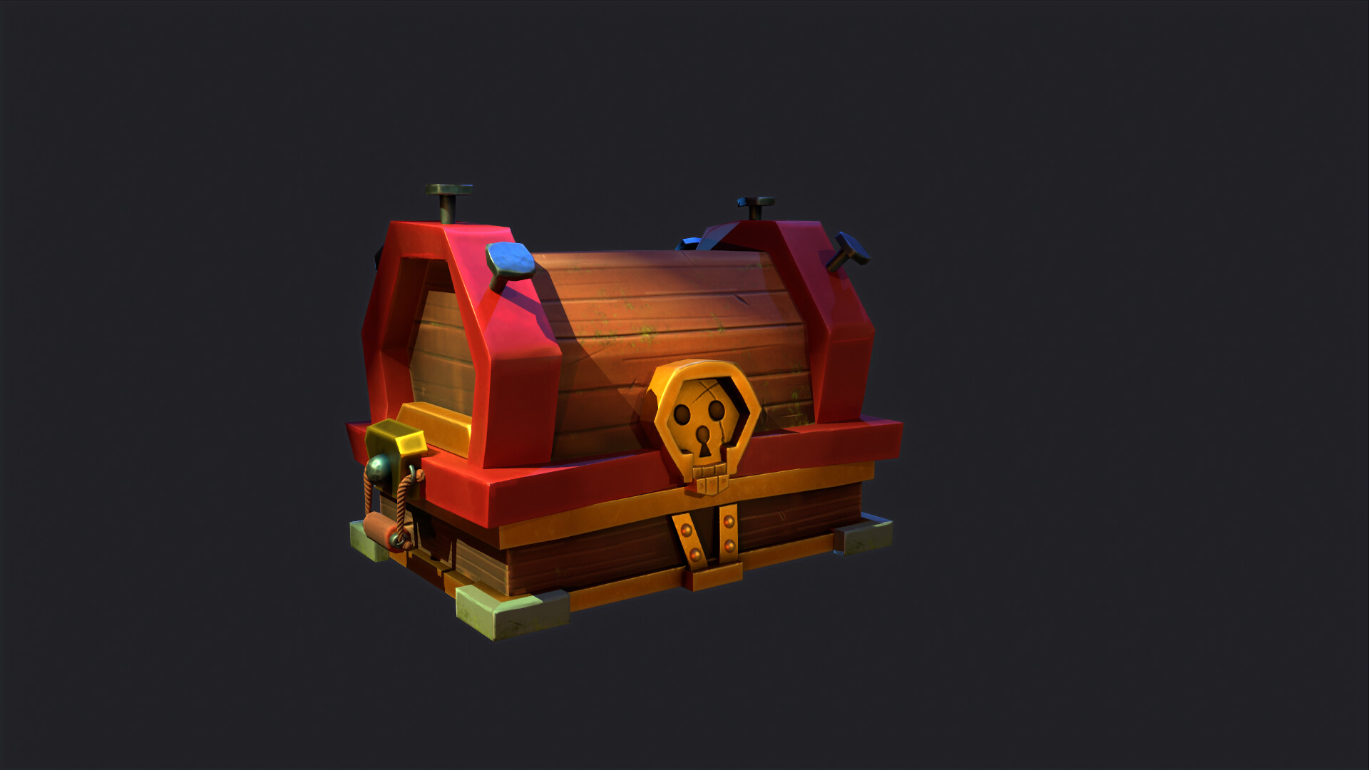 ArtStation - Skull Chest
