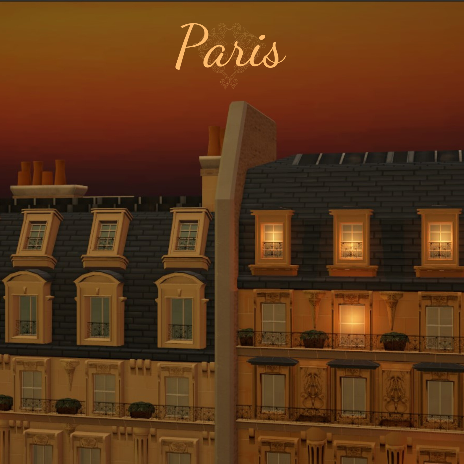 ArtStation - 3D PARIS (MODULAR PROJECT)