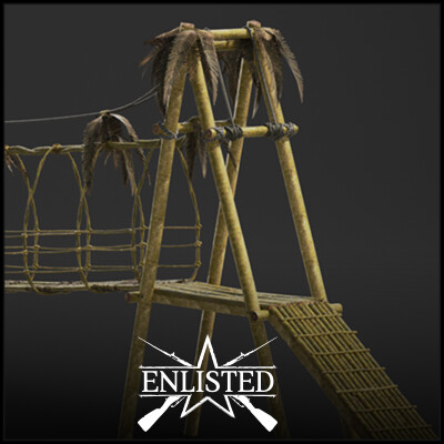 ArtStation - SUSPENSION BRIDGE