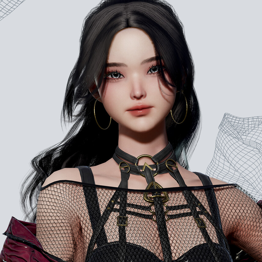 ArtStation - K-POP SERIES: Sun - Game Ready