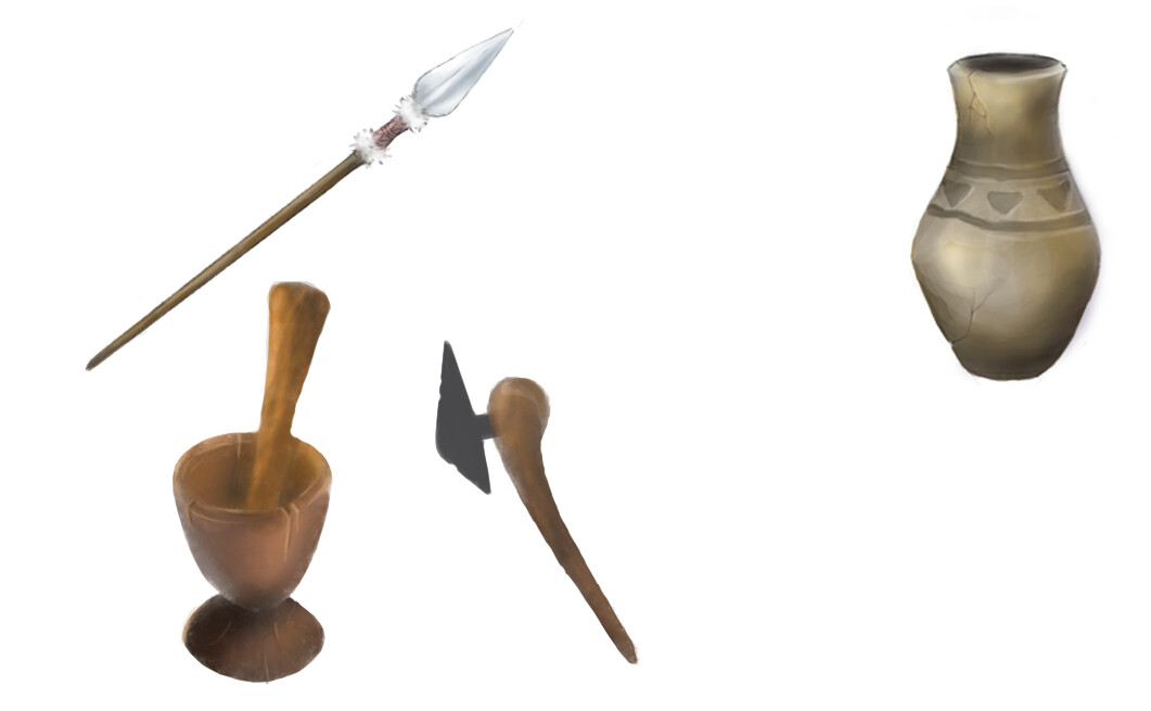 ArtStation - Zulu Props