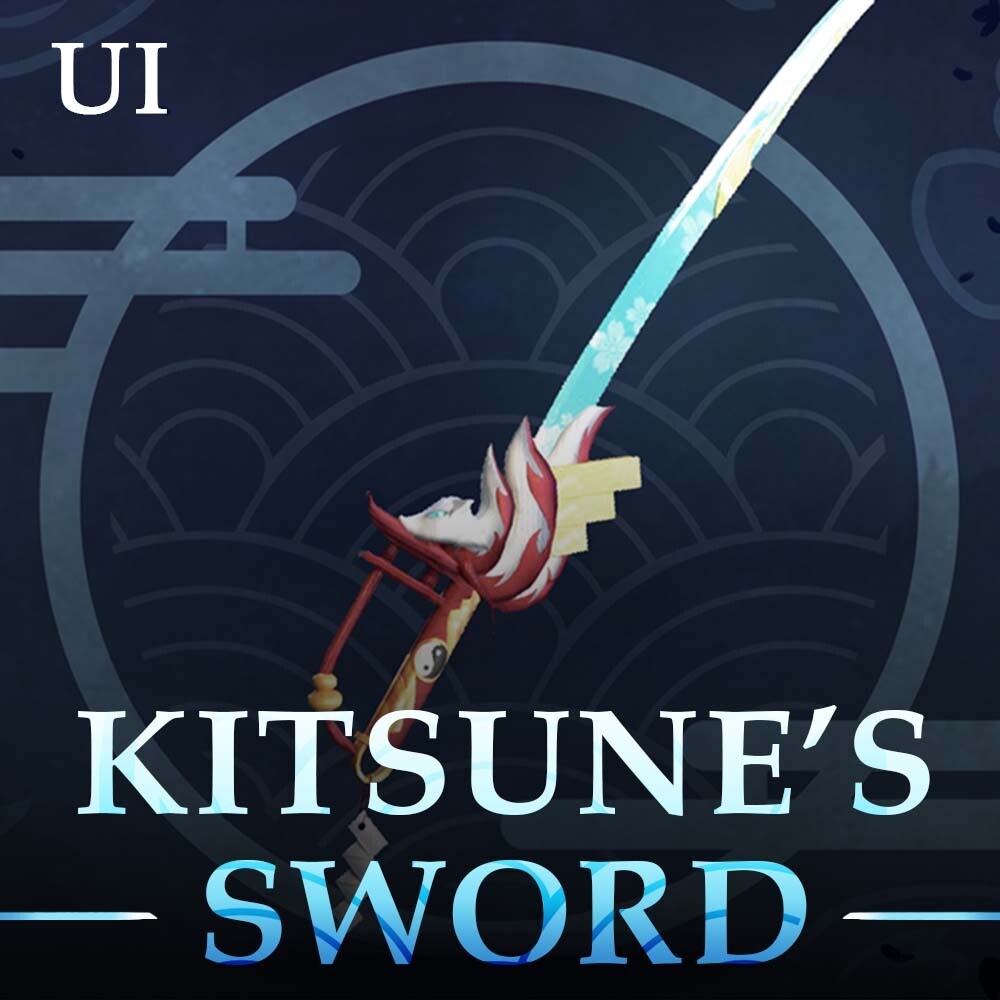 ArtStation - Kitsune's Sword - UI Concept