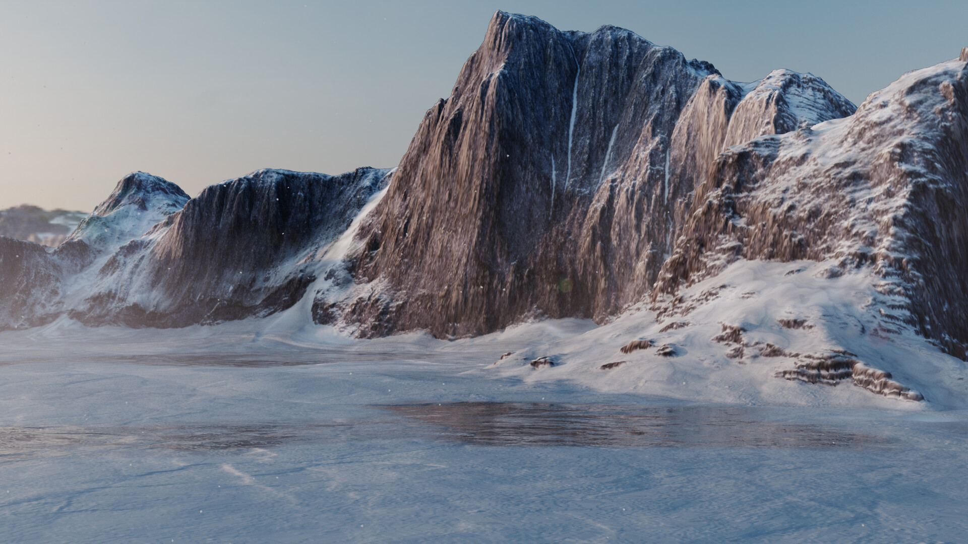 ArtStation - Snowy Landscape