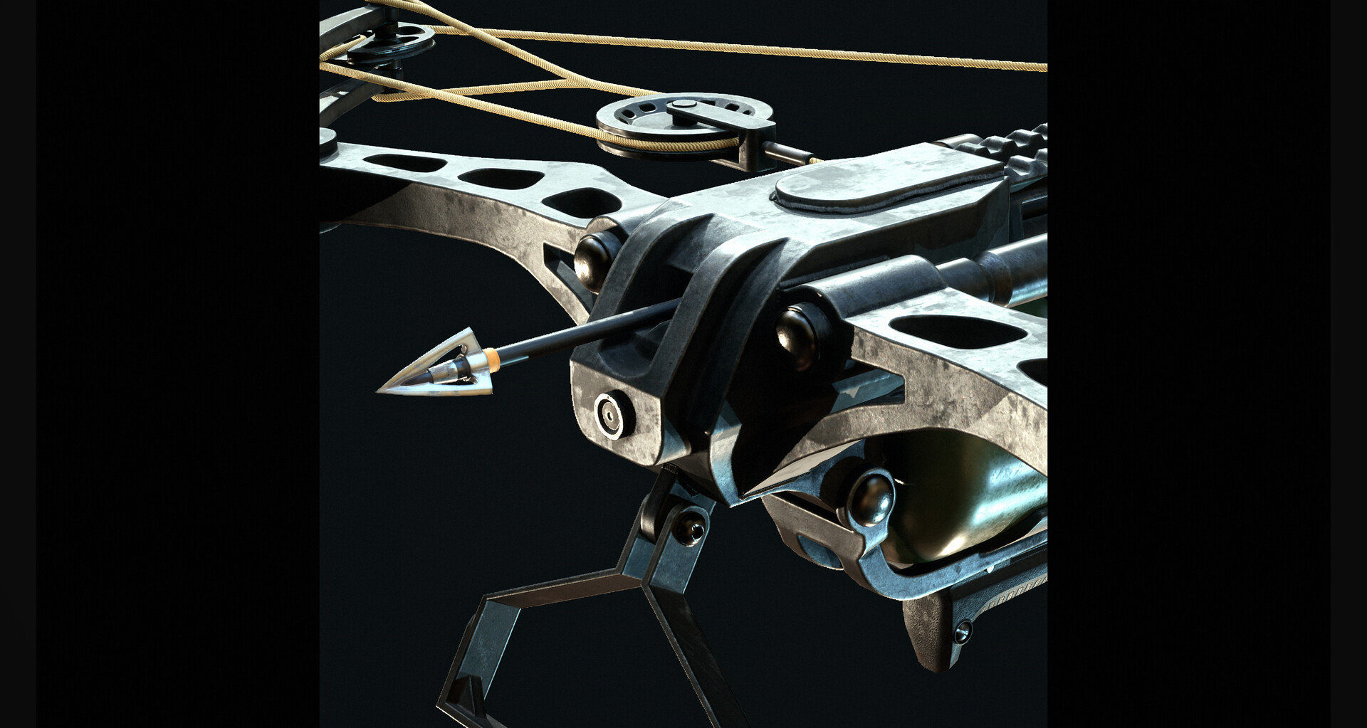 ArtStation - Compound Crossbow
