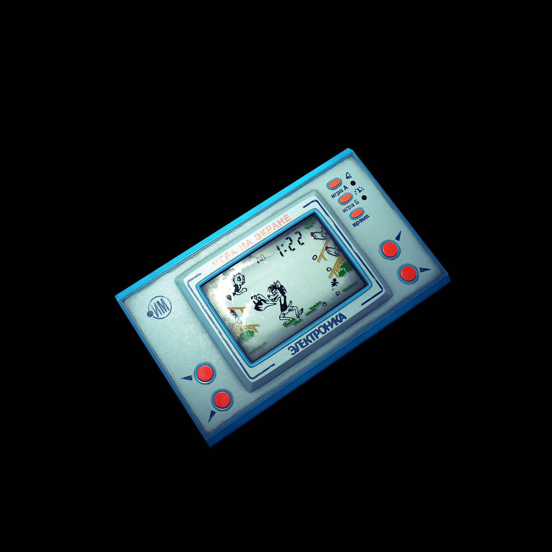 ArtStation - USSR "Game on the screen, Electronics"