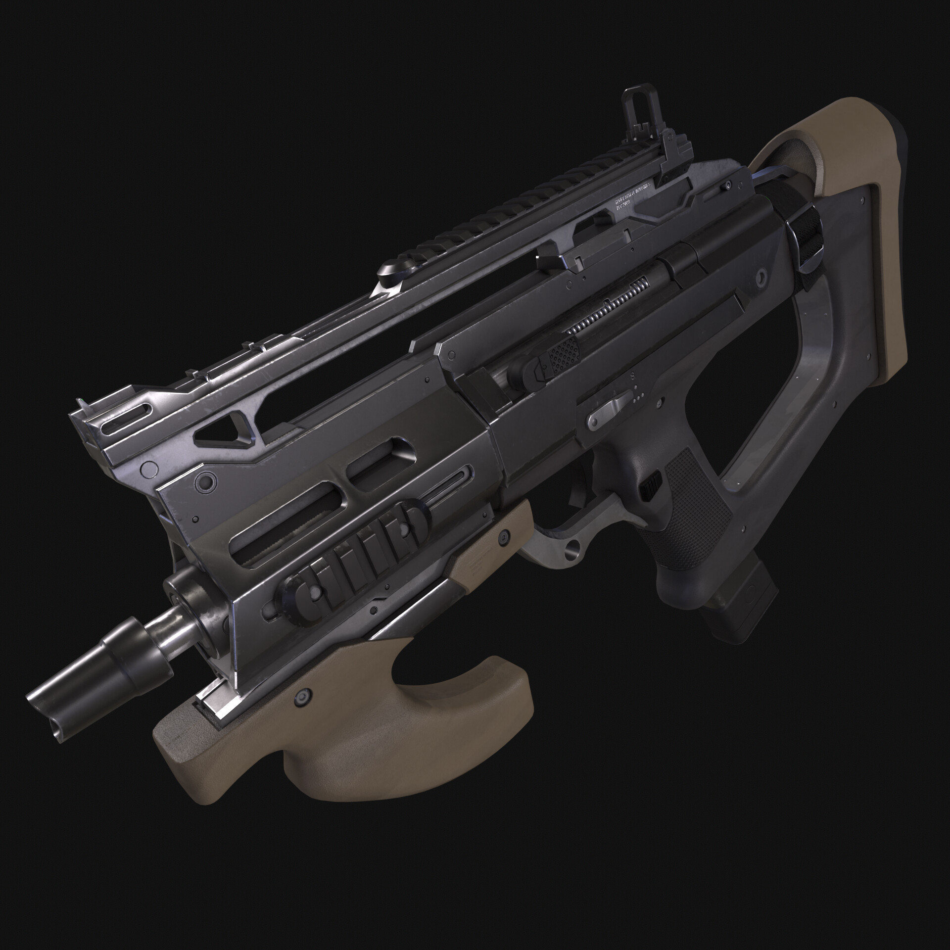 ArtStation - Custom SMG