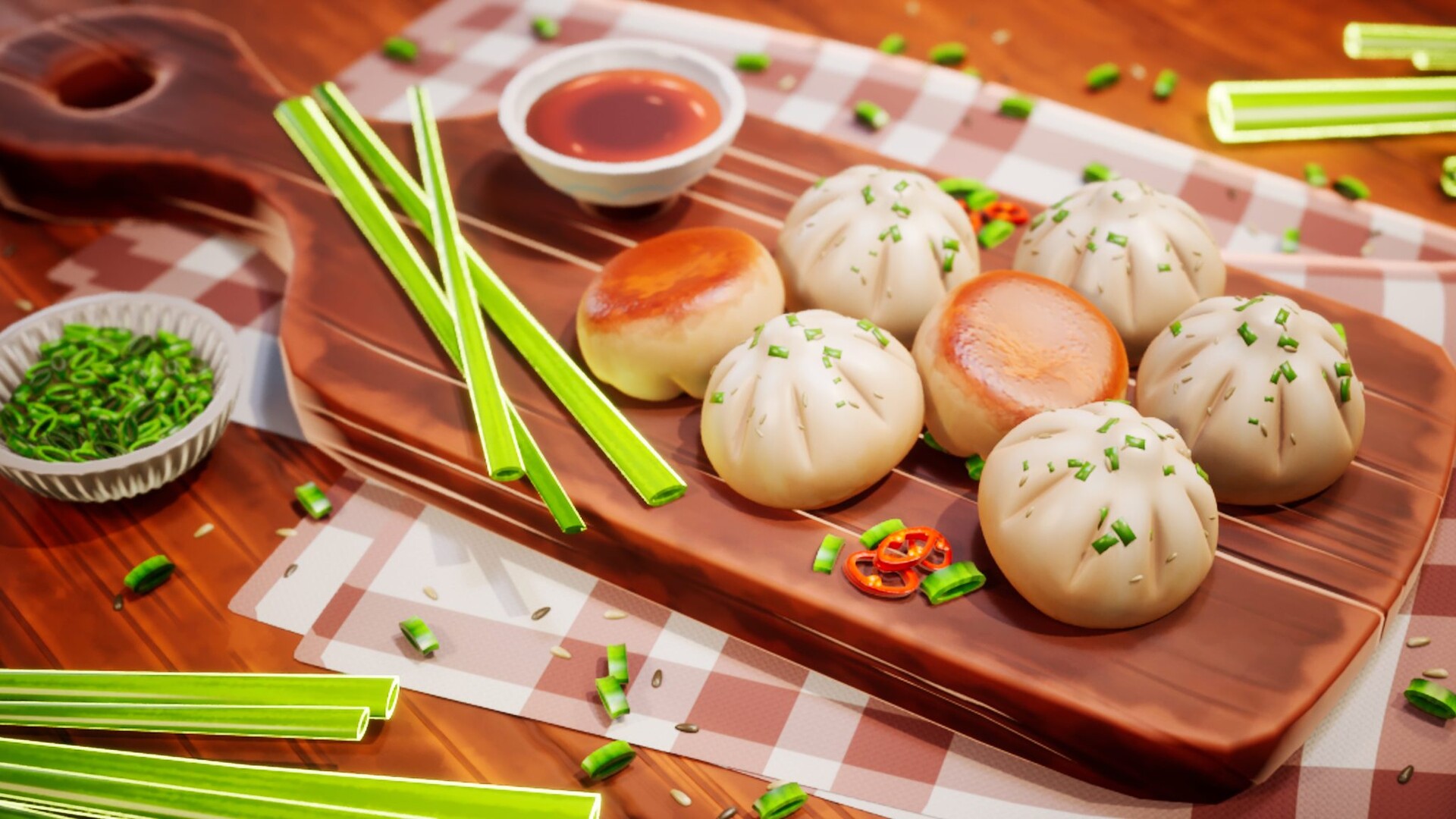 ArtStation - Stylized Baozi Buns - Unreal Engine 5