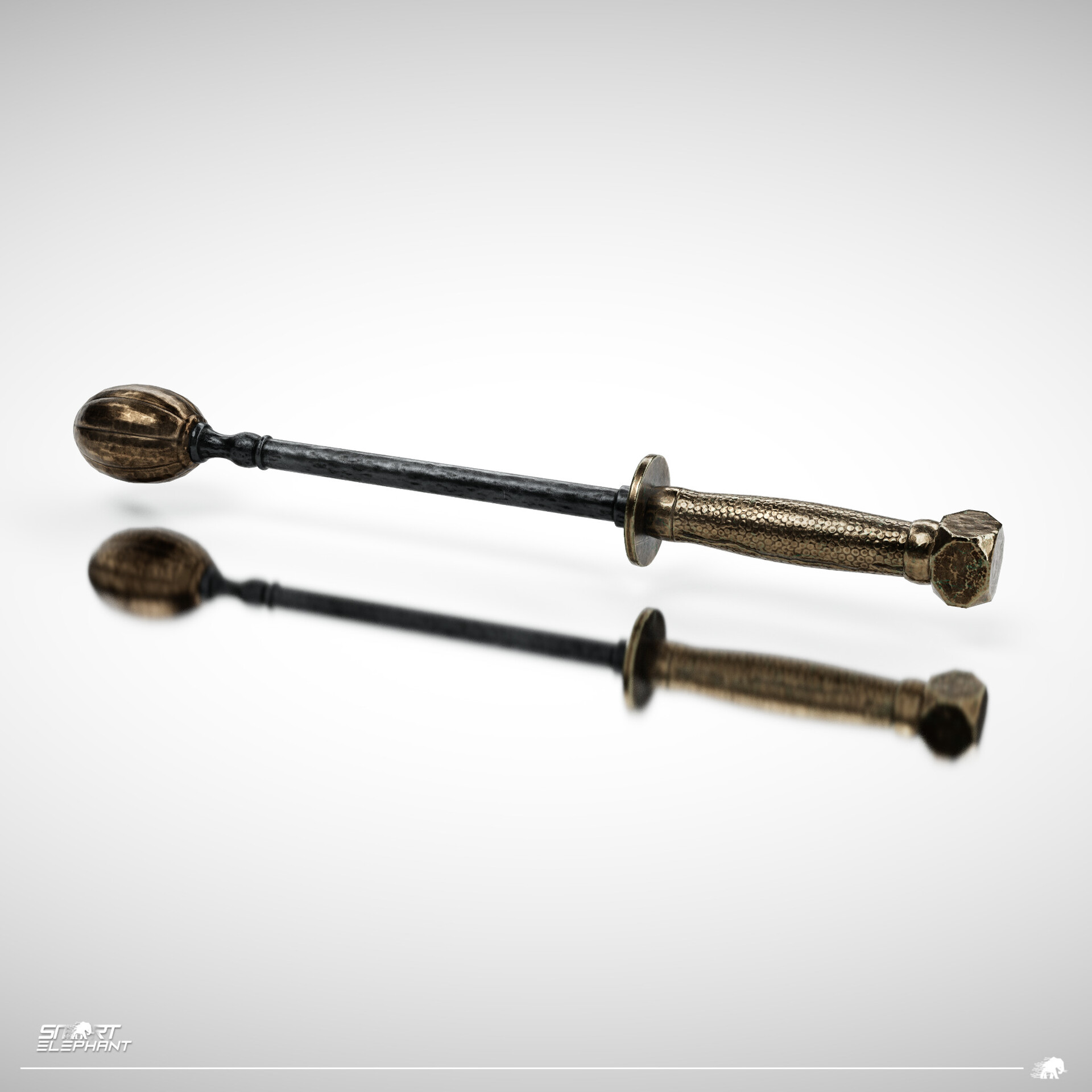 ArtStation - Old Police Baton Steampunk
